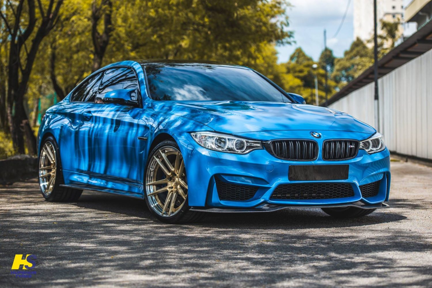 BMW M4 F82/F83 Blue BC Forged HCS01 | Wheel Front