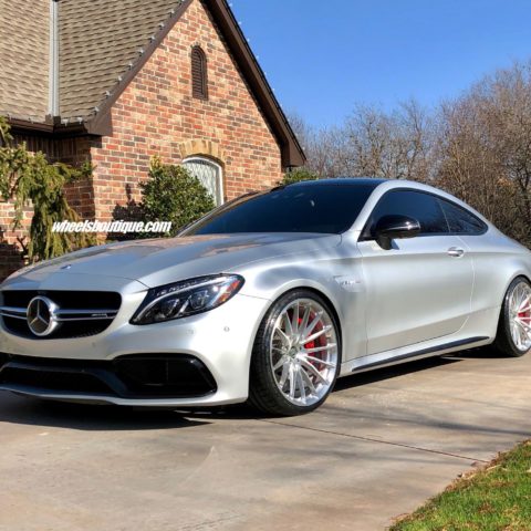 Mercedes-Benz C63 W205 Silver HRE P103 | Wheel Front