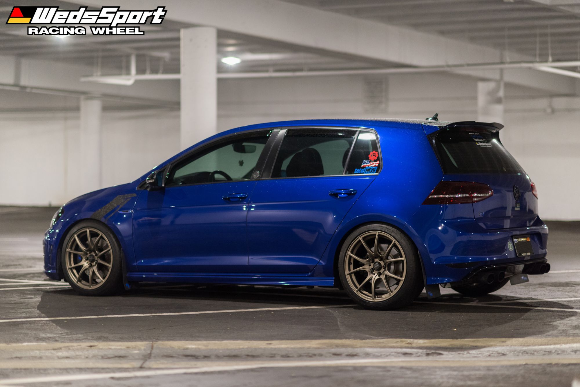Volkswagen Golf R 7 Blue WedsSport SA-10R | Wheel Front
