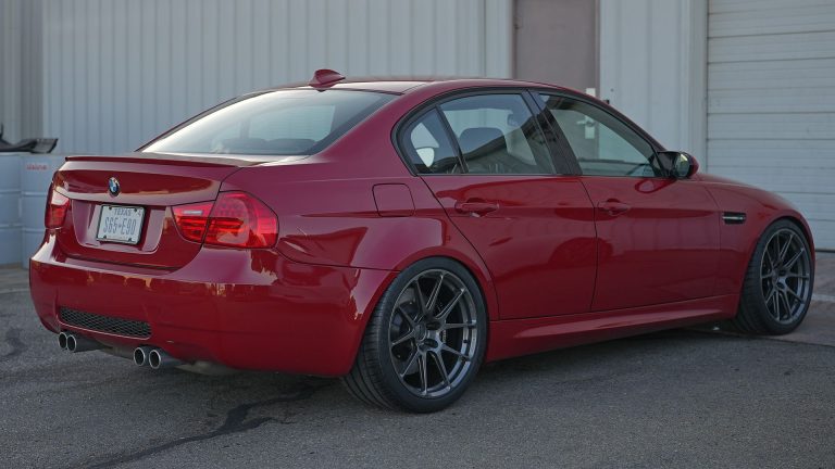 BMW M3 E90 Red Forgeline GS1 | Wheel Front