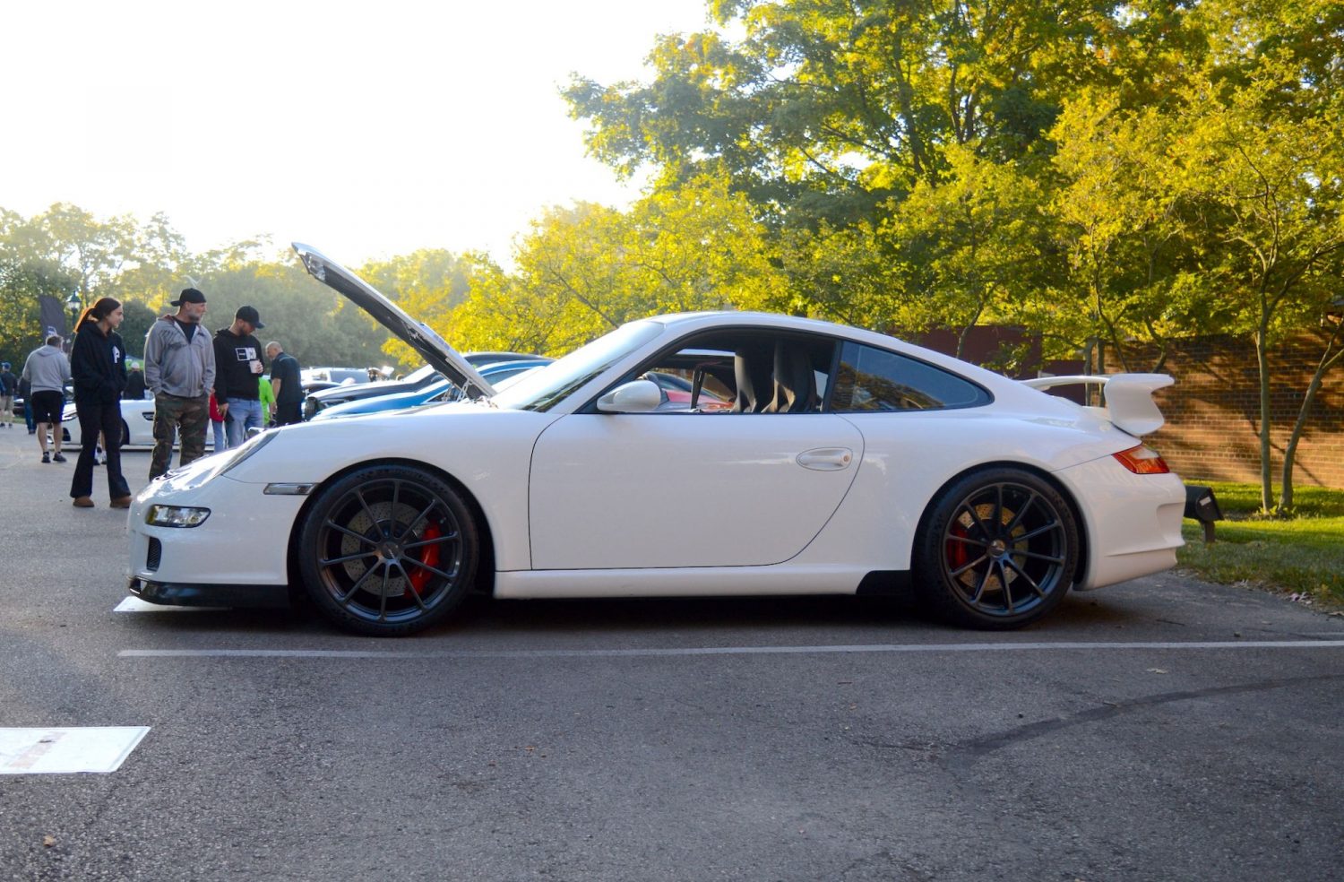 Porsche 911 GT3 997 White Forgeline GT1 5-Lug