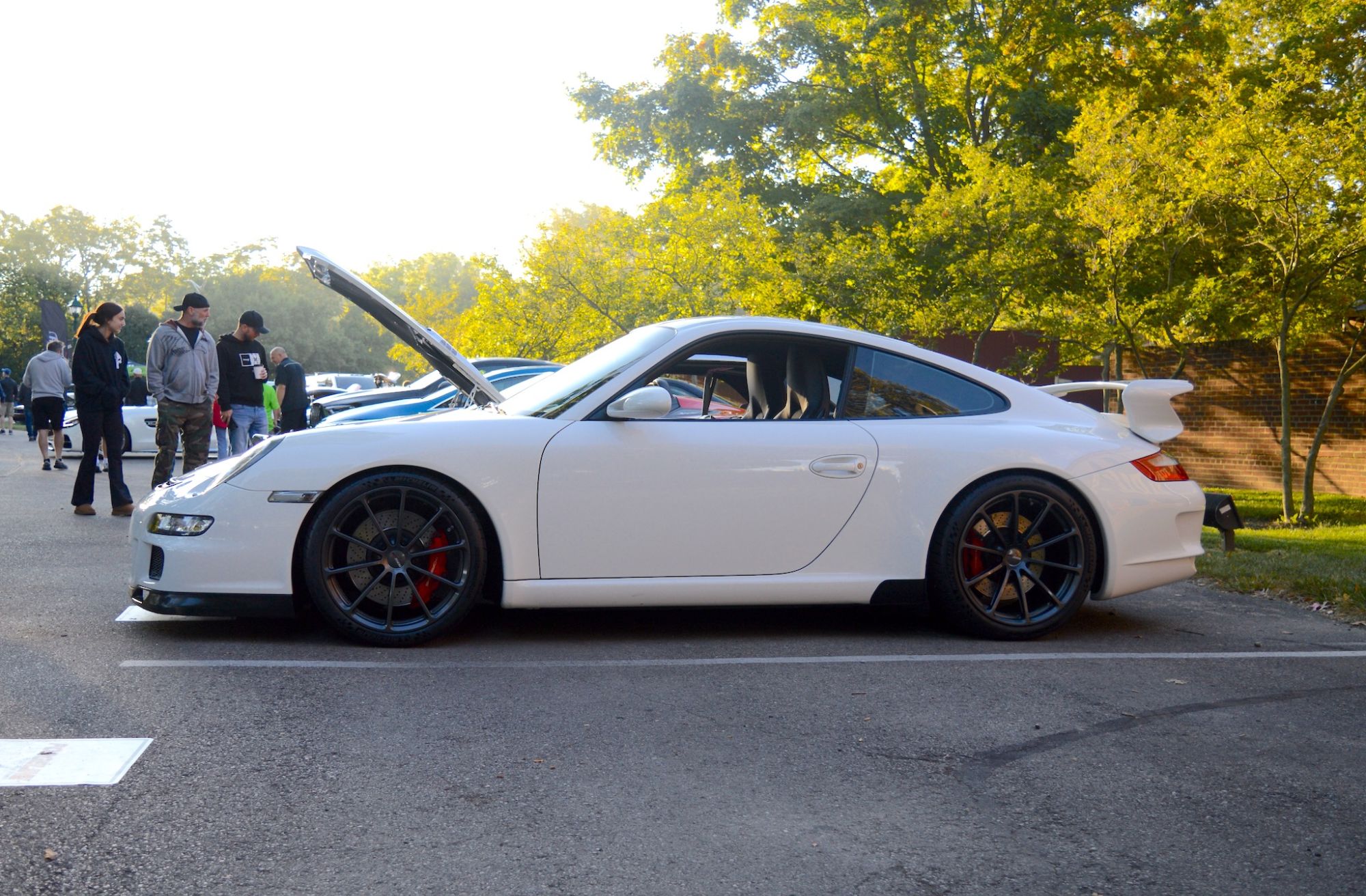 Porsche 911 GT3 997 White Forgeline GT1 5-Lug