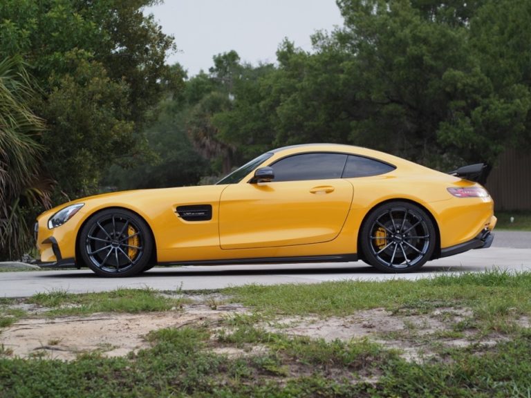 Mercedes-Benz AMG GT Yellow Forgeline C2 | Wheel Front