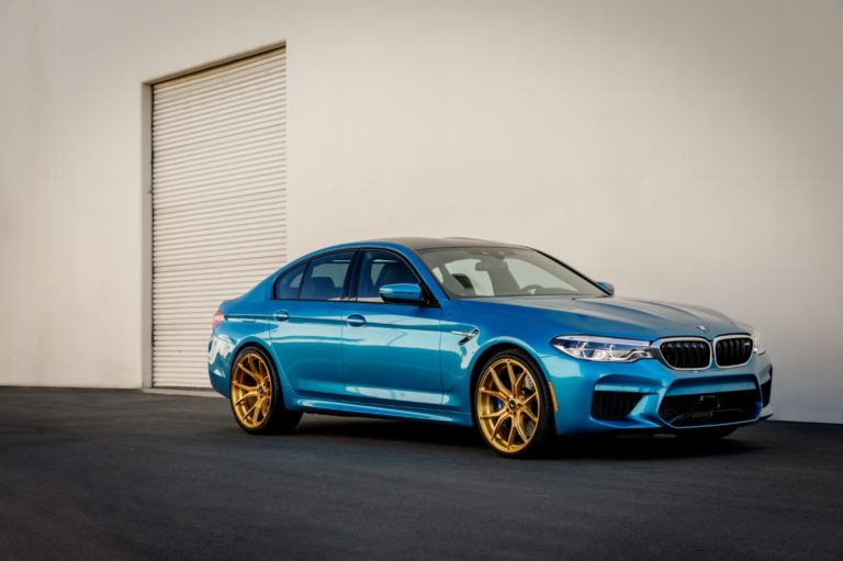 BMW M5 F90 Blue Vorsteiner V-FF 103 | Wheel Front