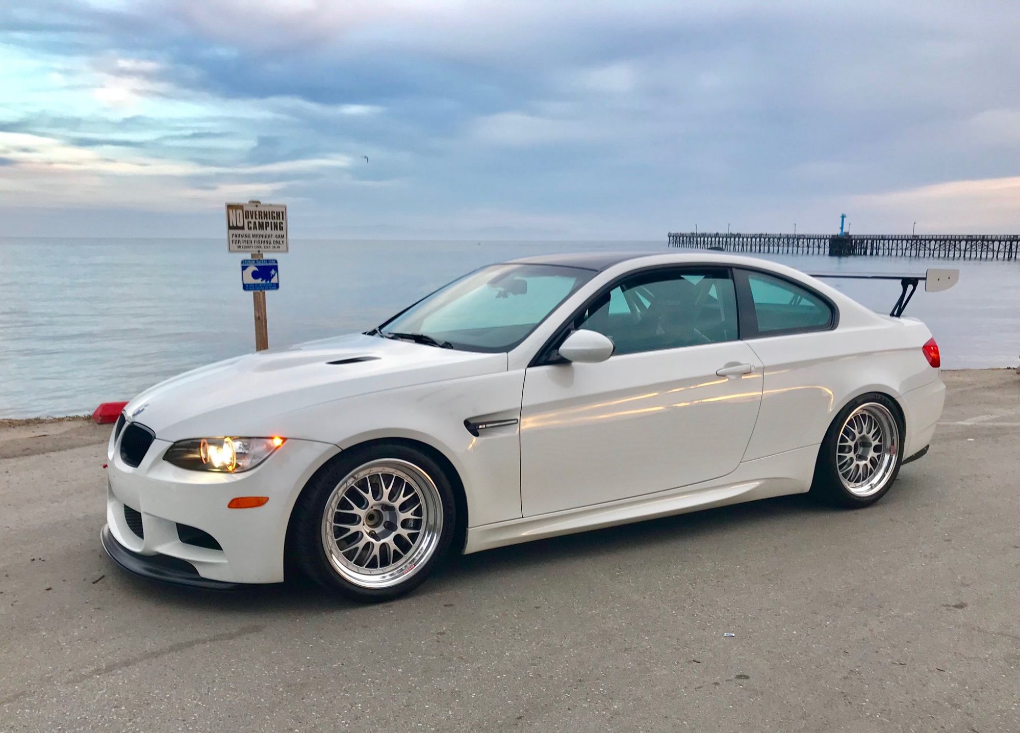 BMW M3 E9X White BBS E88 | Wheel Front