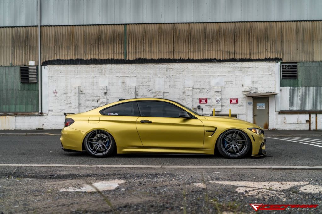 BMW M4 F82/F83 Yellow Ferrada F8-FR5 | Wheel Front