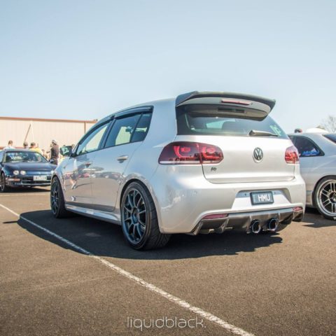 Volkswagen Golf R VI Silver Rays ZE40 | Wheel Front