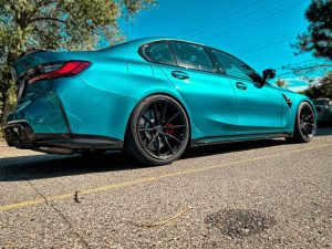 BMW M3 G80 Blue Vision Forged VF007 | Wheel Front