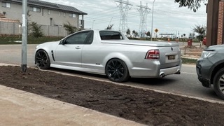 Holden Commodore VF Ute Silver Hussla Medusa