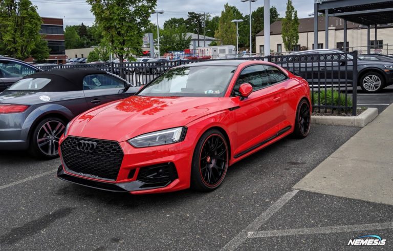 Audi RS5 B9 Red BBS CH-R Nurburgring Edition | Wheel Front