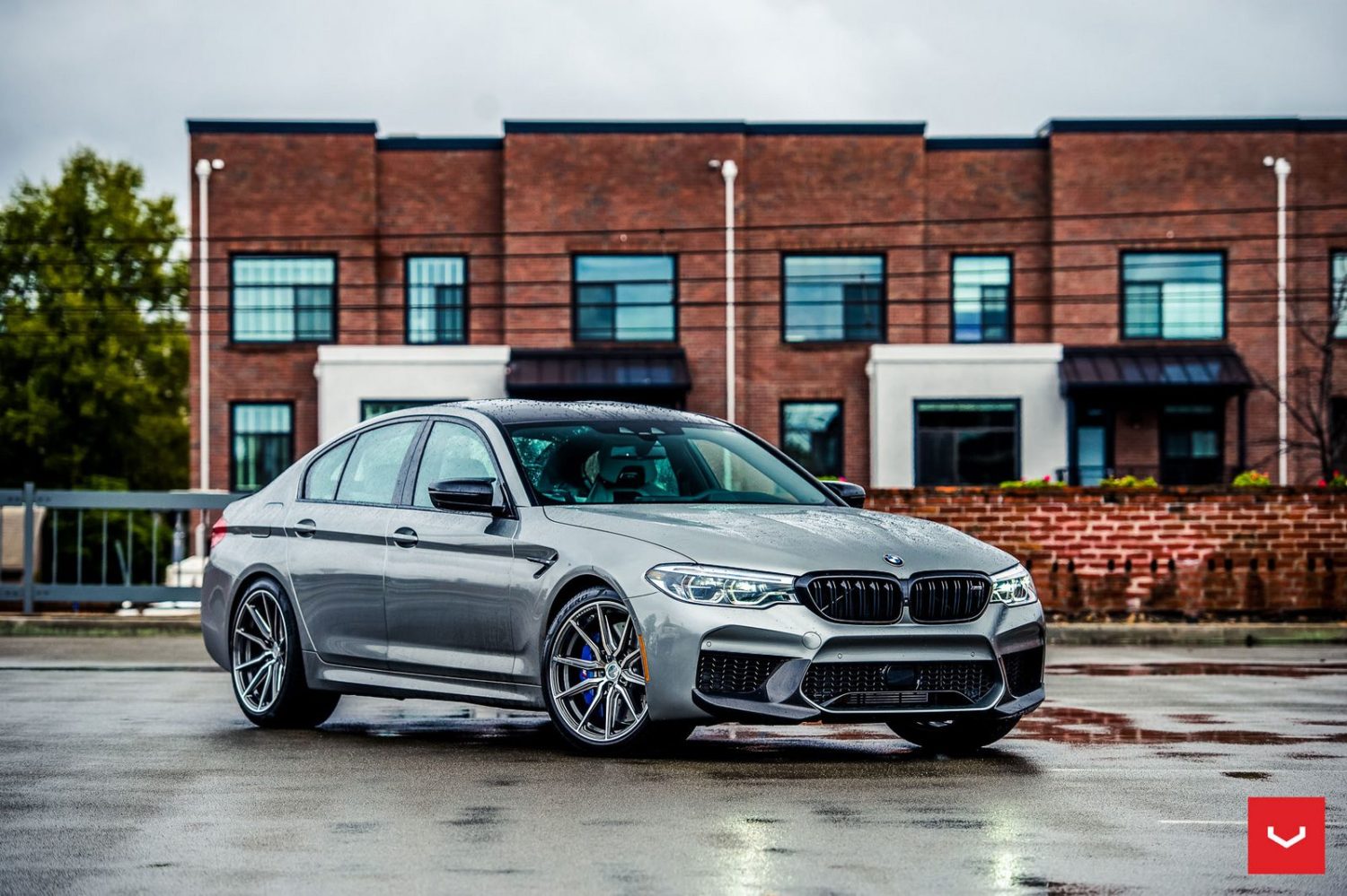 BMW M5 F90 Grey Vossen HF-3 | Wheel Front