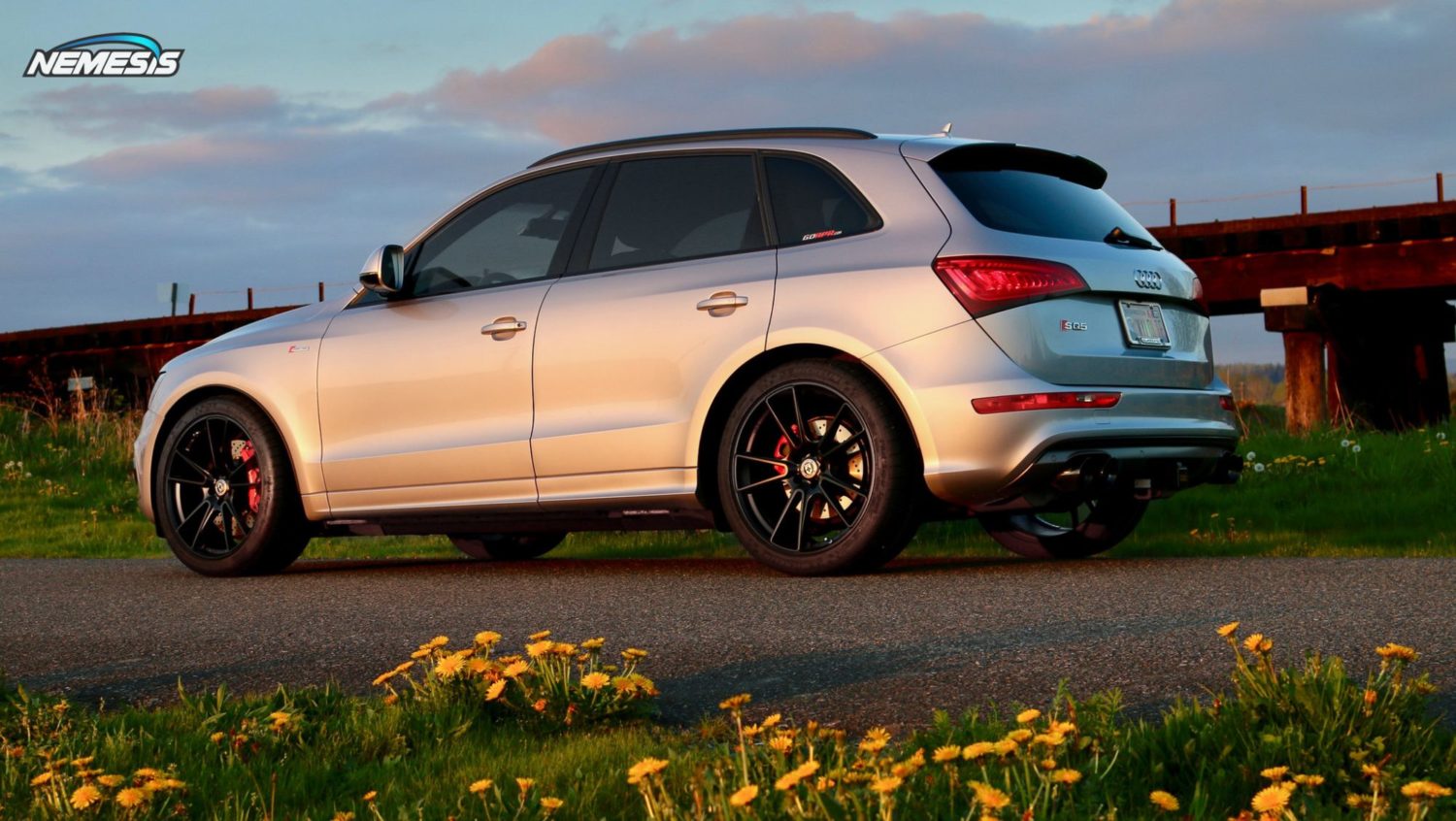 Audi SQ5 Silver HRE FF04 | Wheel Front