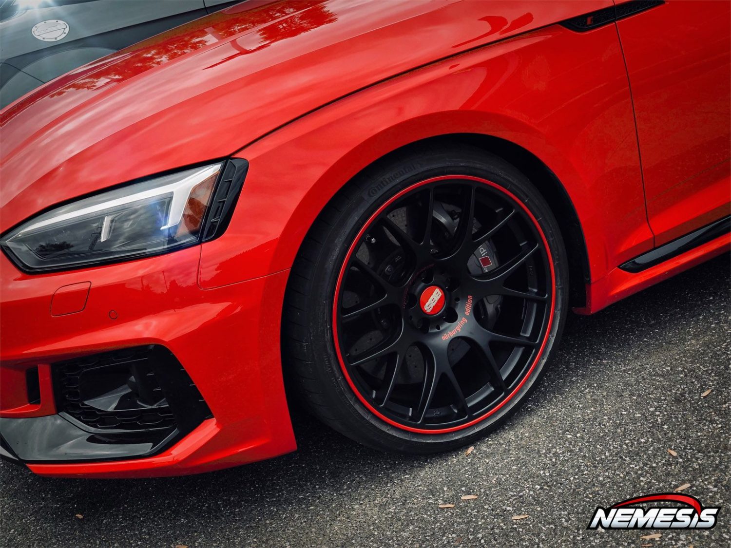 Audi RS5 B9 Red BBS CH-R Nurburgring Edition | Wheel Front