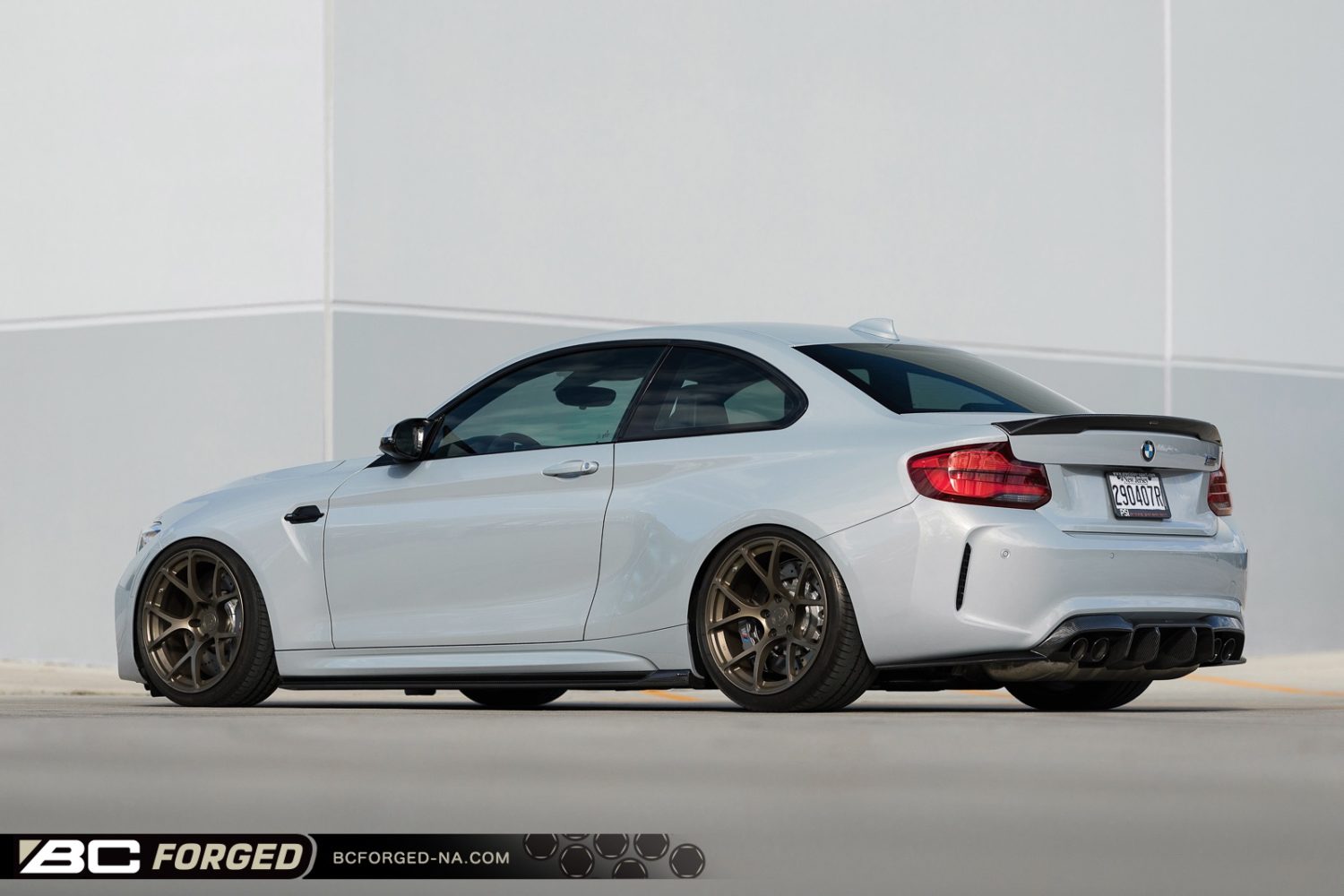BMW M2 Competition F87 White BC Forged RS41 | Wheel Front