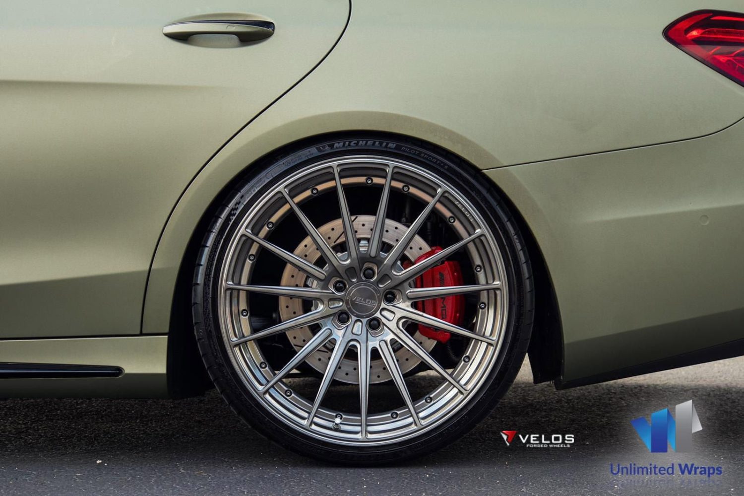 Mercedes-Benz S63 AMG W222 Green Velos VLS02 2PC | Wheel Front