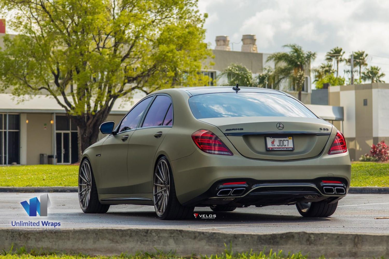 Mercedes-Benz S63 AMG W222 Green Velos VLS02 2PC | Wheel Front
