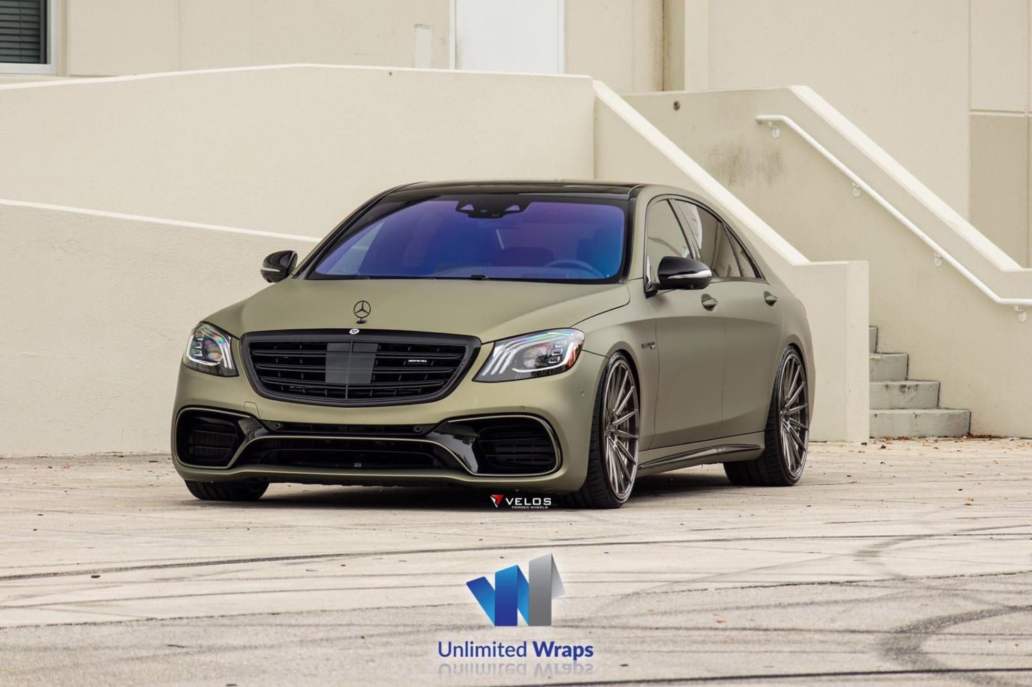 Mercedes-Benz S63 AMG W222 Green Velos VLS02 2PC | Wheel Front