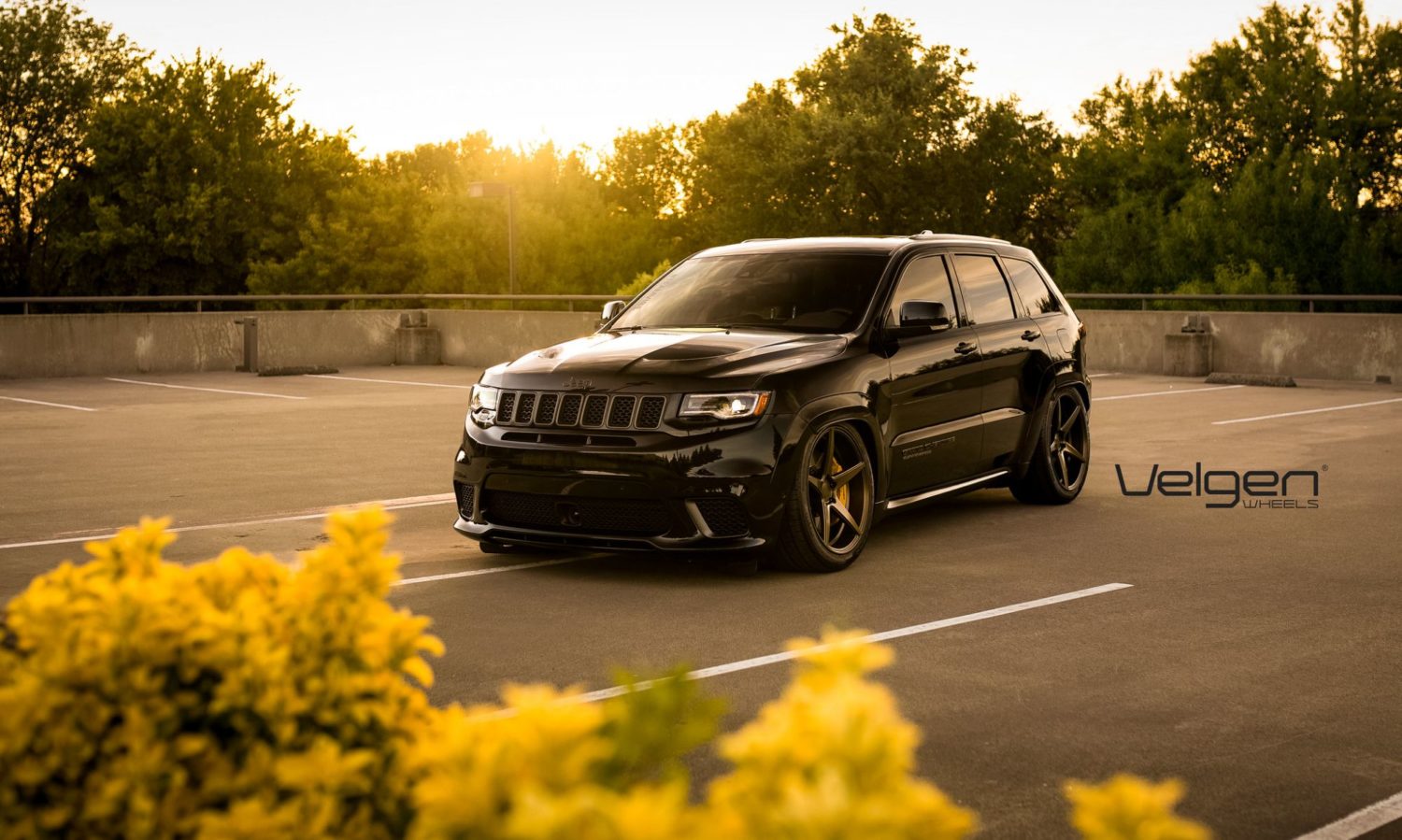 Jeep Grand Cherokee Trackhawk Black Velgen Classic5 | Wheel Front