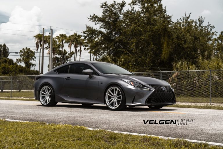 Lexus RC350 Grey Velgen VF5 | Wheel Front