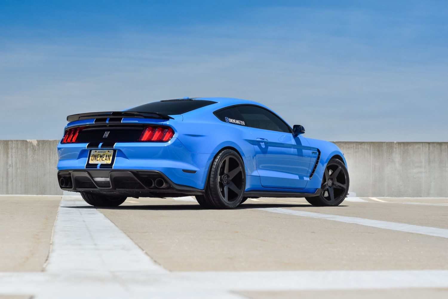 Ford Shelby Mustang GT350 Blue Blaque Diamond BD-15 | Wheel Front