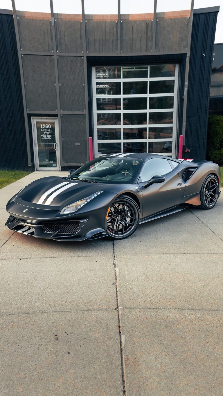 Ferrari 488 Pista Black Rohana RFG5 | Wheel Front