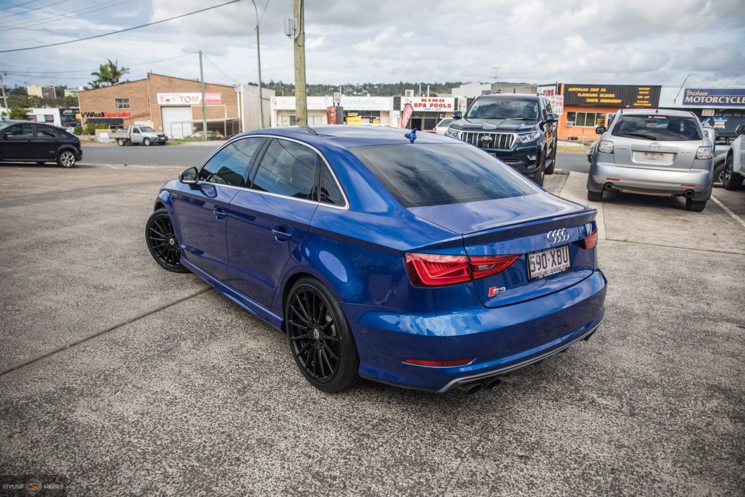Audi S3 8V Blue Asanti ABL-14 | Wheel Front