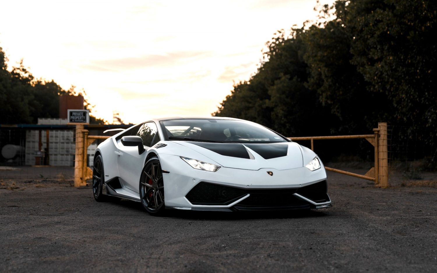 Lamborghini Huracan Performante White Forgeline Carbon+Forged CF201 ...