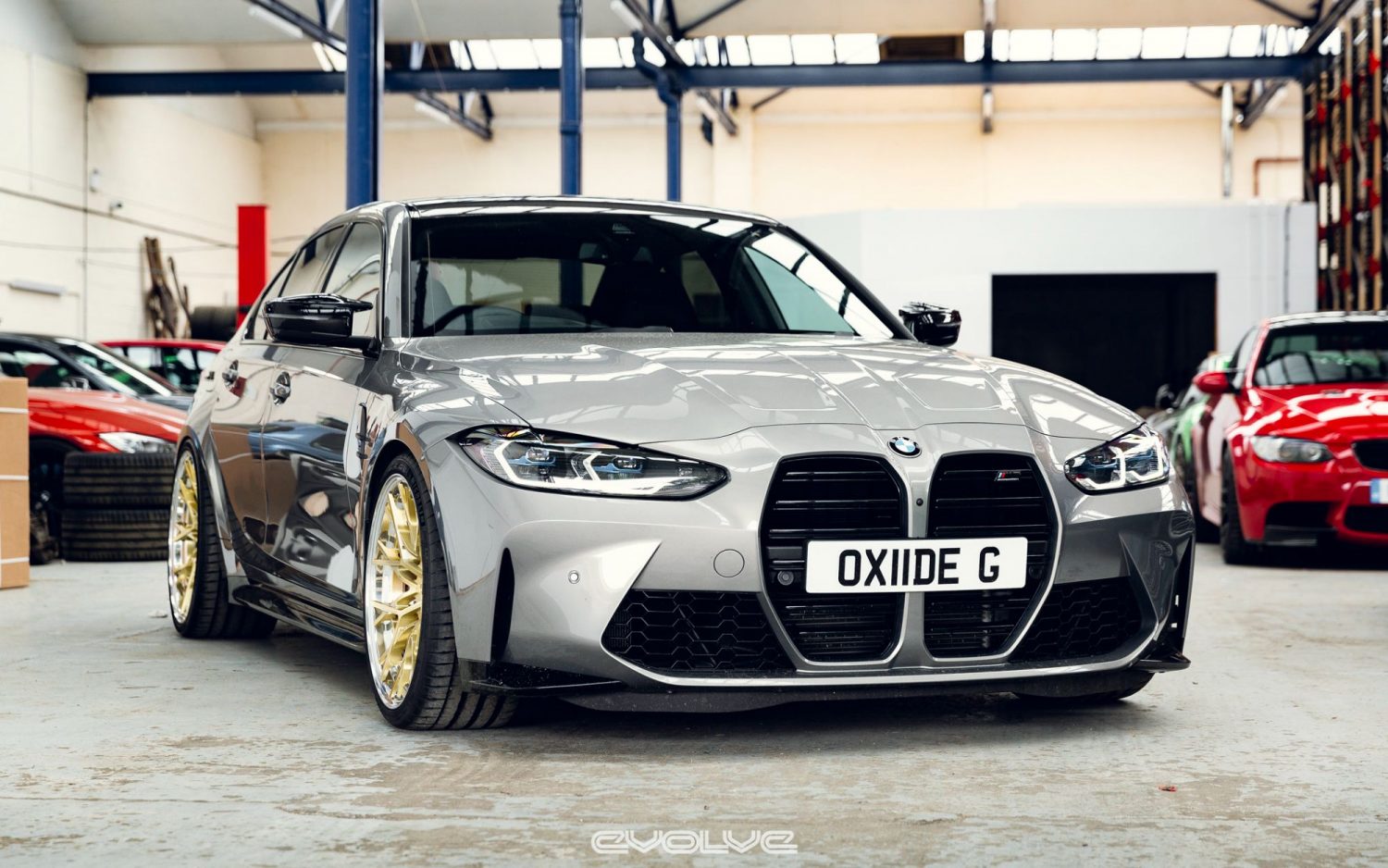 BMW M3 G80 Grey 6Sixty Design Shuriken 2PC | Wheel Front