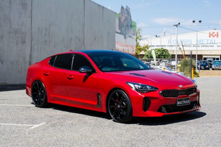 Kia Stinger Red Forgiato Fondare-ECL | Wheel Front