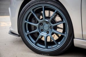 Volkswagen Golf R VI Silver Rays ZE40 | Wheel Front