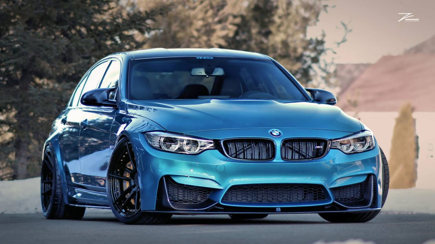 BMW M3 F80 Blue Z Performance ZP.FORGED 2 | Wheel Front