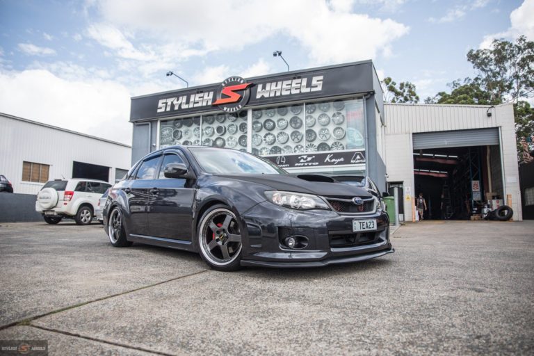 Subaru WRX/STI GE/GV/GH/GR Grey Simmons FR1 | Wheel Front