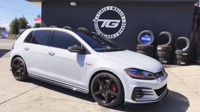 Volkswagen Golf GTI Mk7.5 White Rotiform WGR Wheel | Wheel Front