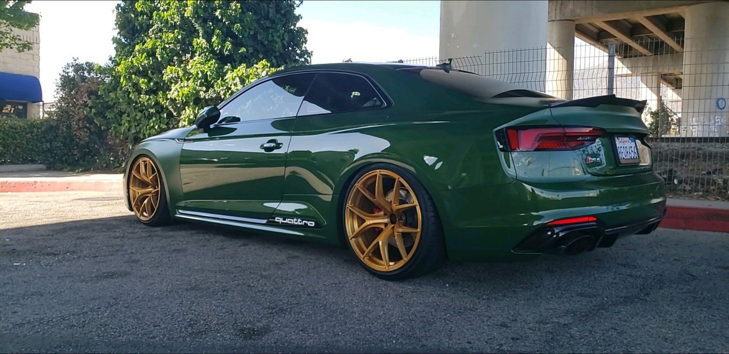 Audi RS5 B9 Green Zito ZF05 | Wheel Front