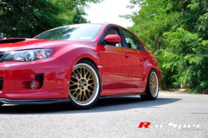 Subaru WRX/STI GE/GV/GH/GR Red Work VS-XX | Wheel Front