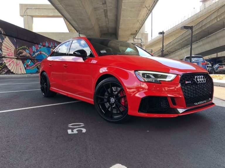 Audi RS3 8V Sedan Red HRE FF04 Wheel | Wheel Front