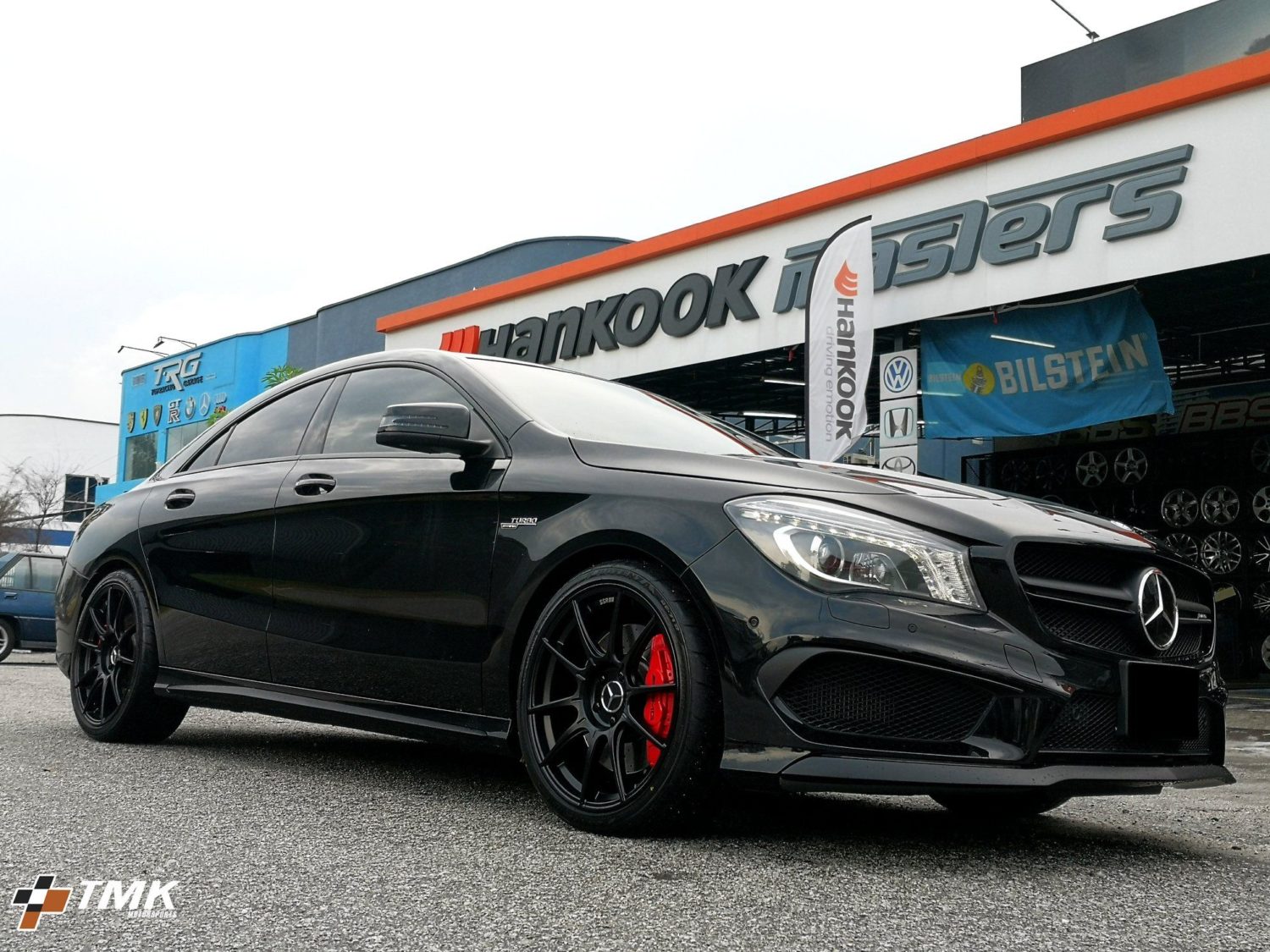 Mercedes-Benz CLA45 AMG C117 Black SSR GTX01 | Wheel Front