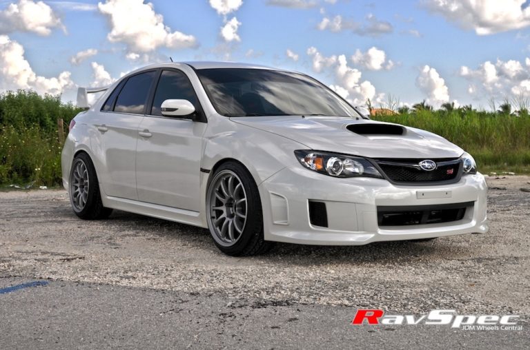 Subaru WRX/STI GE/GV/GH/GR White Work Emotion 11R-FT | Wheel Front