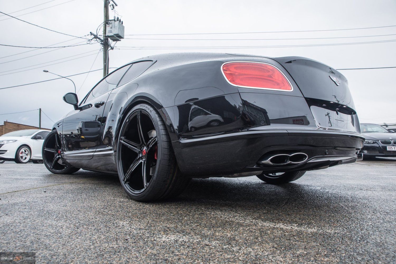 Bentley Continental Black Asanti ABL-22 | Wheel Front