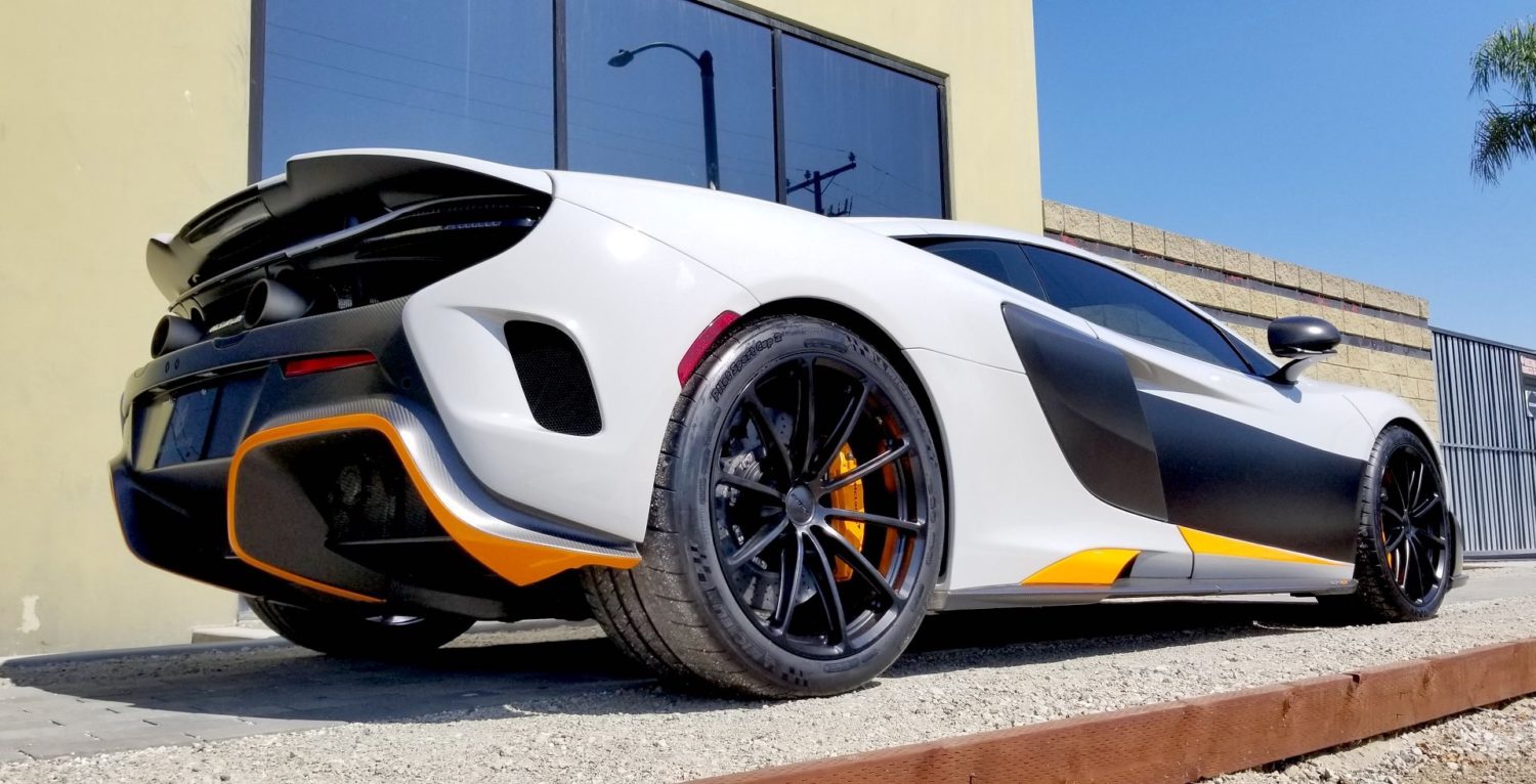 McLaren 650S/675LT White Forgeline GT1 Wheel | Wheel Front