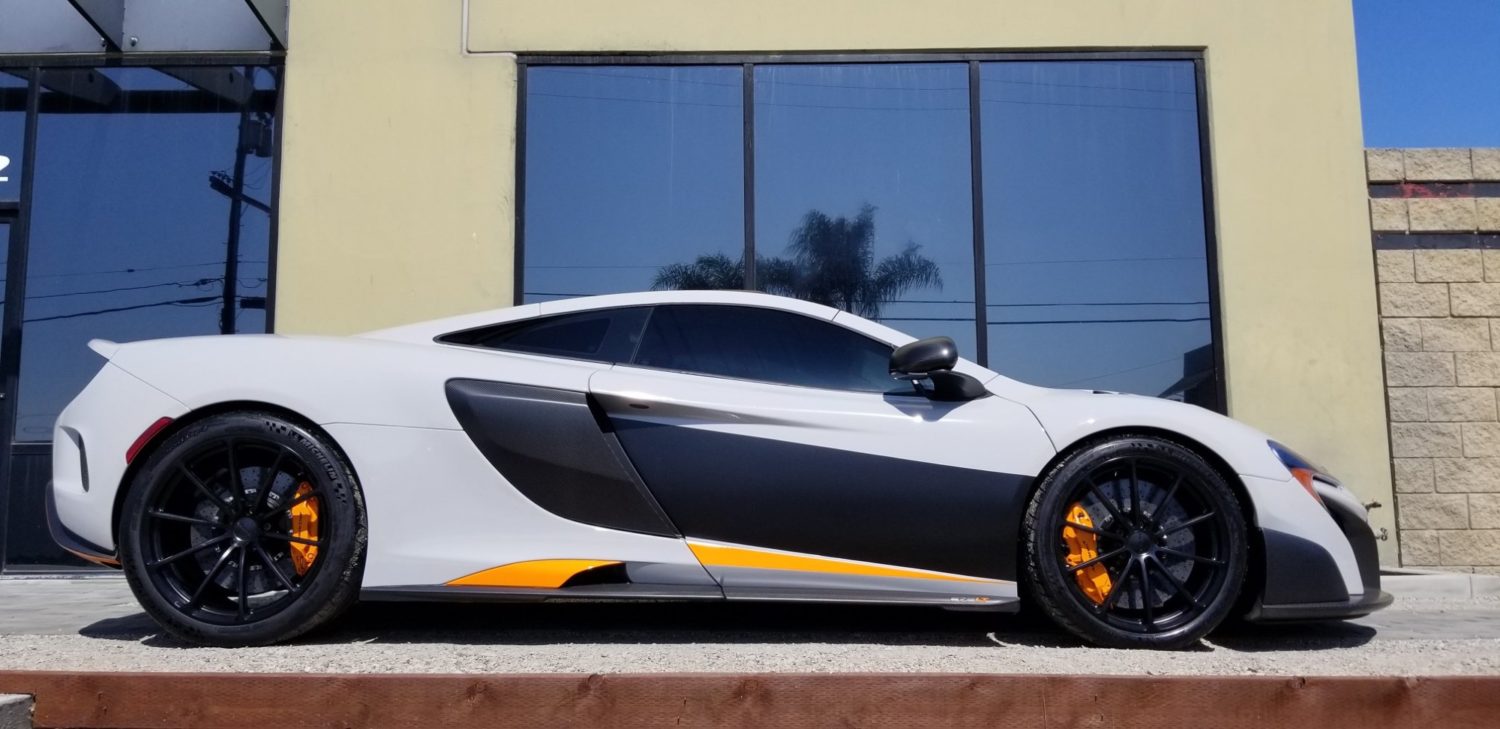 McLaren 650S/675LT White Forgeline GT1 | Wheel Front