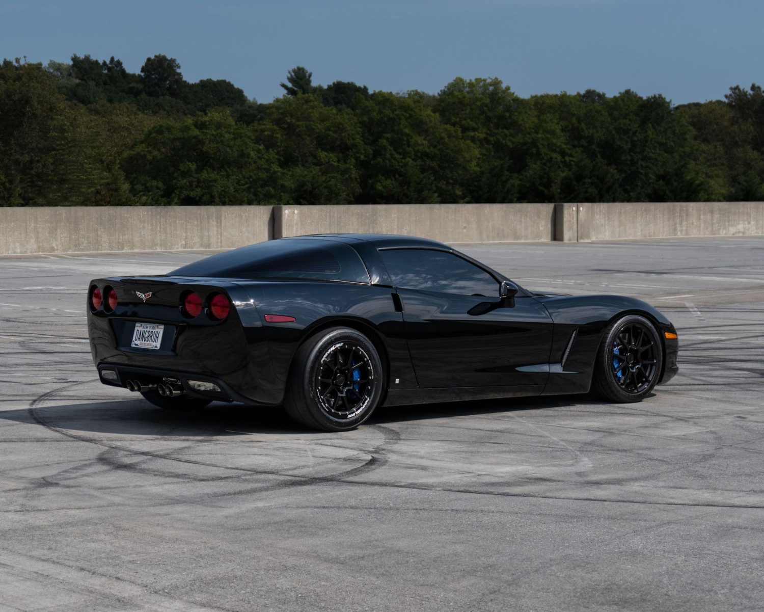 Chevrolet Corvette C6 Black Forgeline GS1R Beadlock | Wheel Front