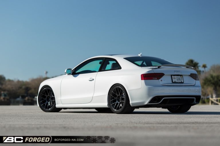 Audi RS5 B8 White BC Forged RS40 | Wheel Front