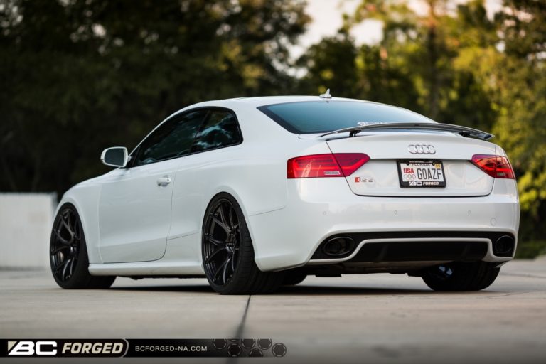 Audi RS5 B8 White BC Forged RZ05 | Wheel Front