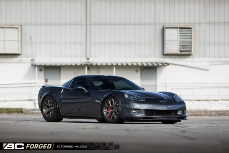 Chevrolet Corvette C6 Grey BC Forged HCS02S | Wheel Front