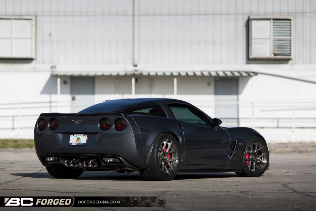 Chevrolet Corvette C6 Grey BC Forged HCS02S | Wheel Front