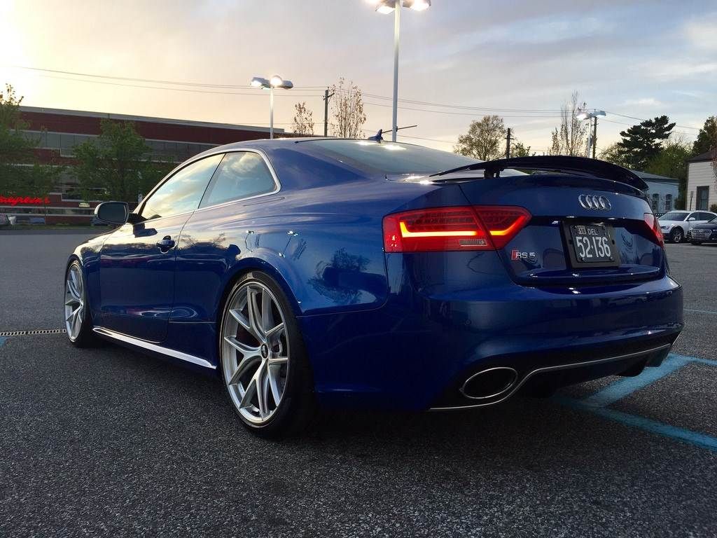 Audi RS5 B8 Blue BBS CI R Wheel Wheel Front