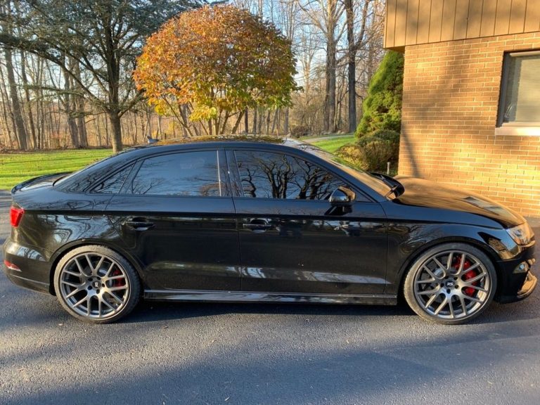 Audi RS3 8V Sedan Black Neuspeed RSe14 | Wheel Front