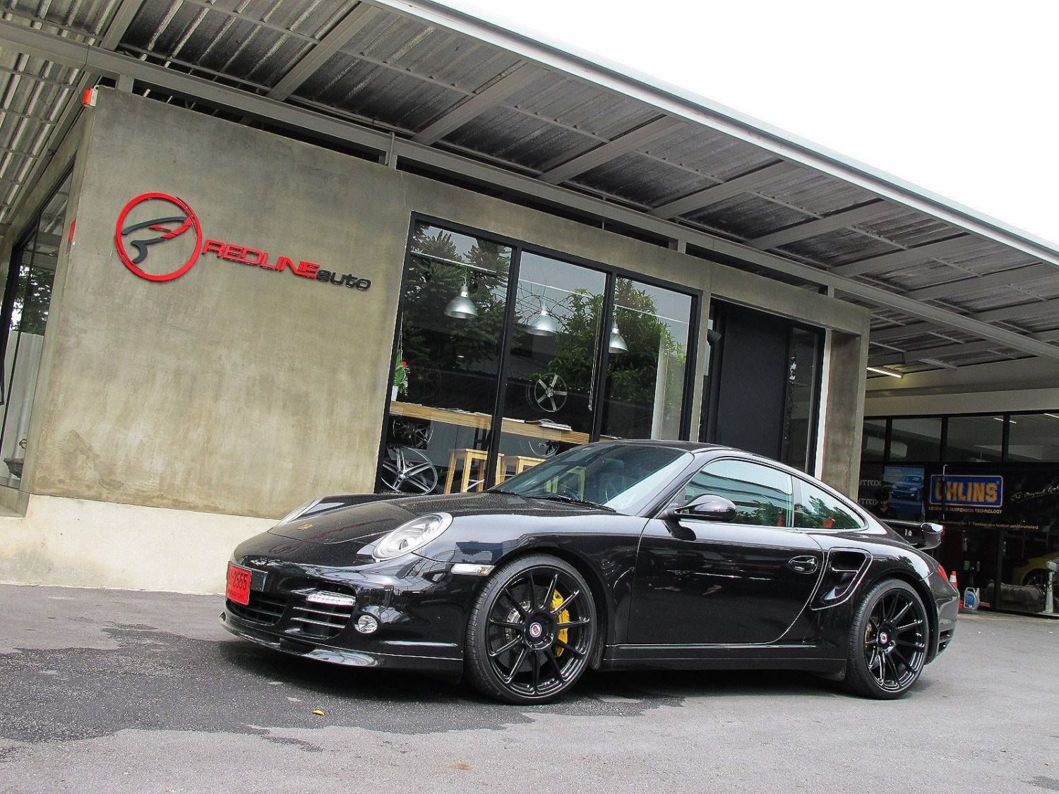 Porsche 911 Turbo S 997 Black HRE P43SC | Wheel Front