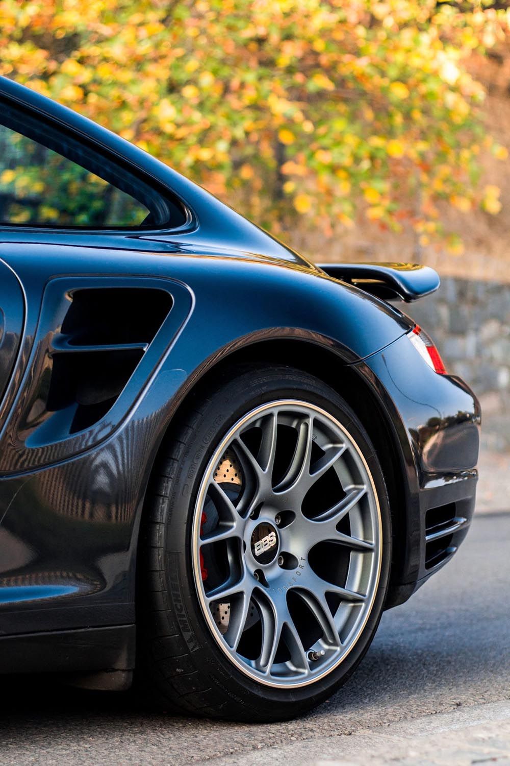 Porsche 911 Turbo 997 Grey BBS CH-R